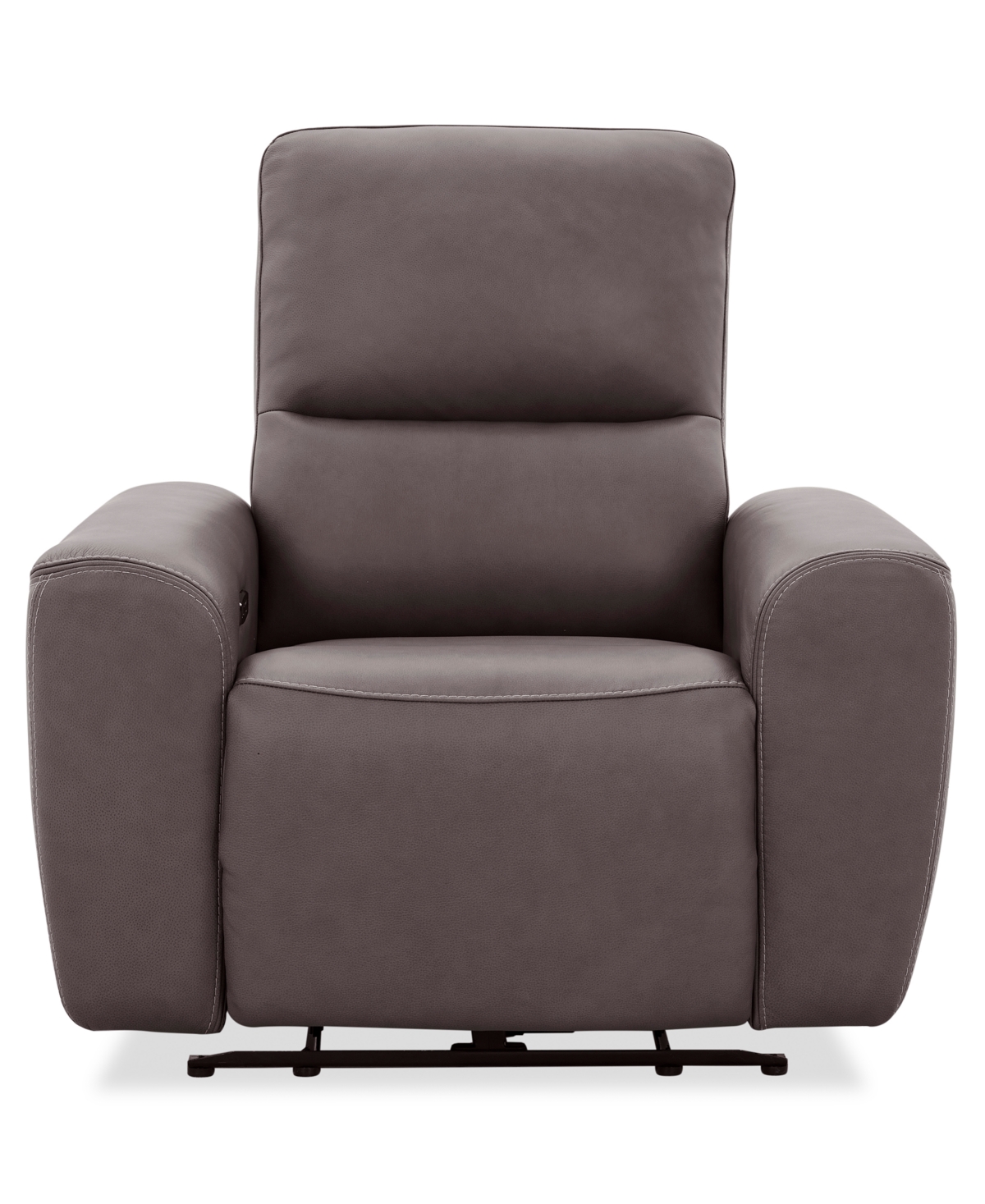Click here for Symond 41 Leather Power Reclining Chair - Chocolat... prices