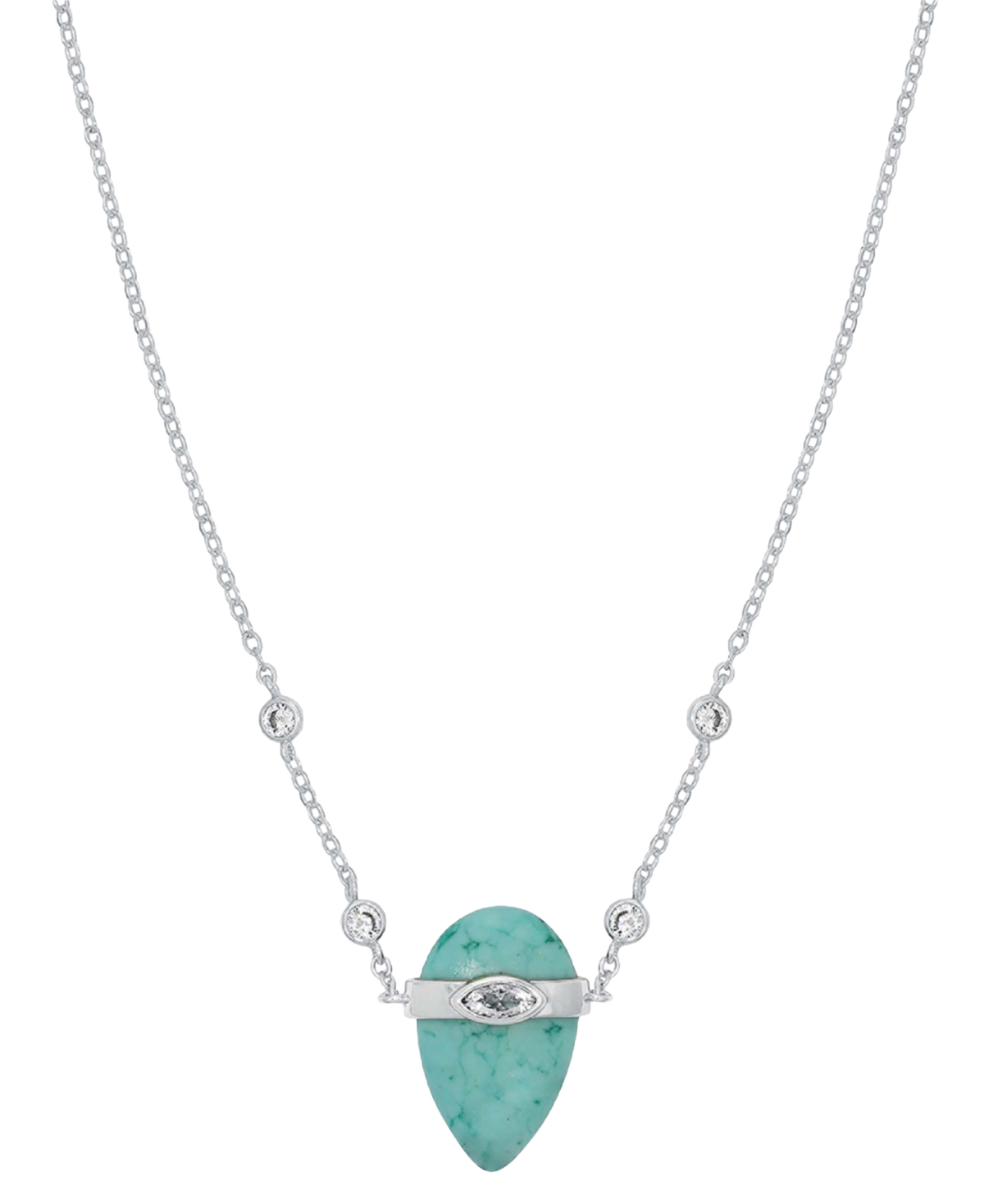 Click here for Ettika Turquoise Solstice Pendant Necklace - Turqu... prices