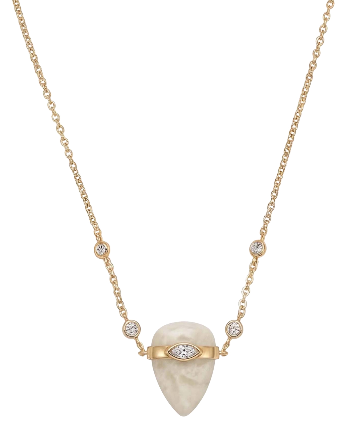 Click here for Ettika Turquoise Solstice Pendant Necklace - Bone prices