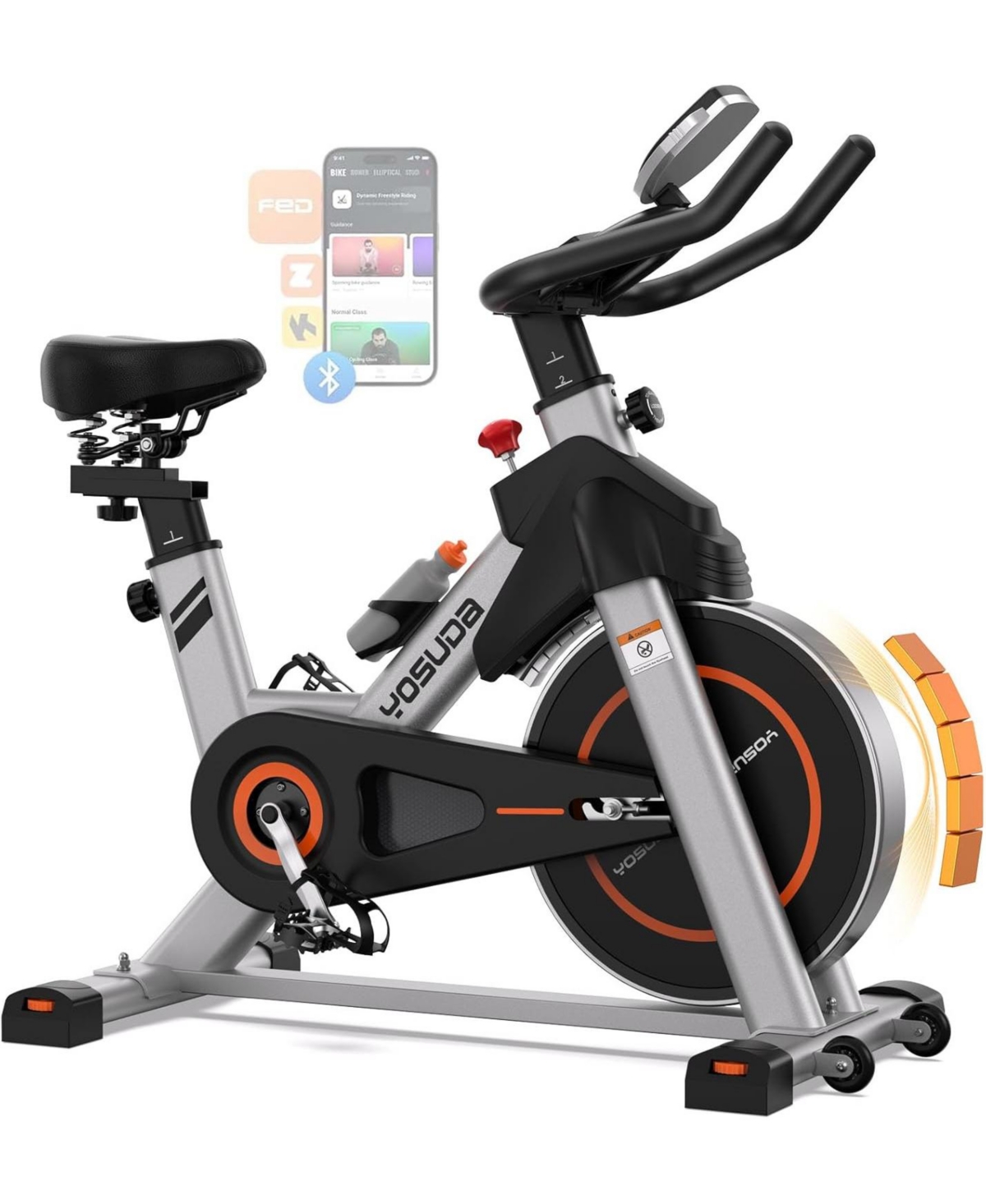 Click here for Fed Fitness Magnetic 2.0 Premium Exercise Bike  Ul... prices