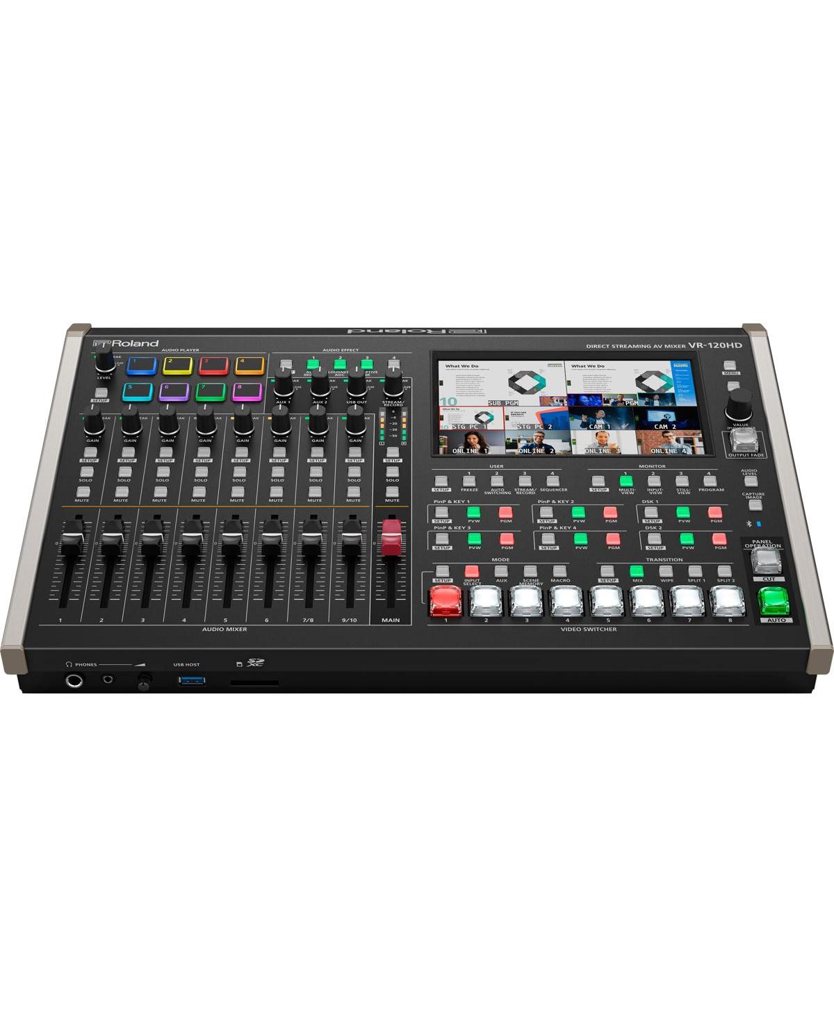 Click here for Roland Vr 120HD Direct Streaming Av Mixer prices