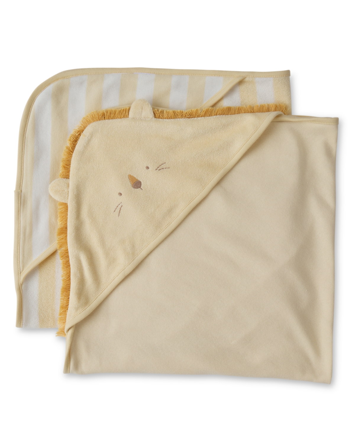Click here for Carters Baby Girls or Boys Lion Terry Towels  2-Pa... prices