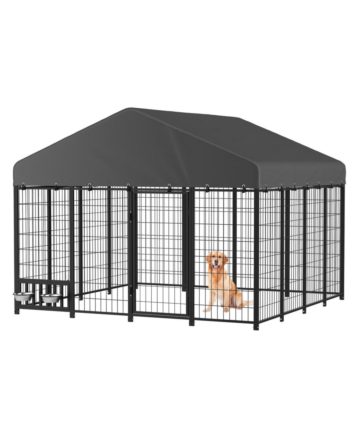 Click here for Aecojoy Heavy Duty Outdoor Dog Kennel  8x8 Steel C... prices