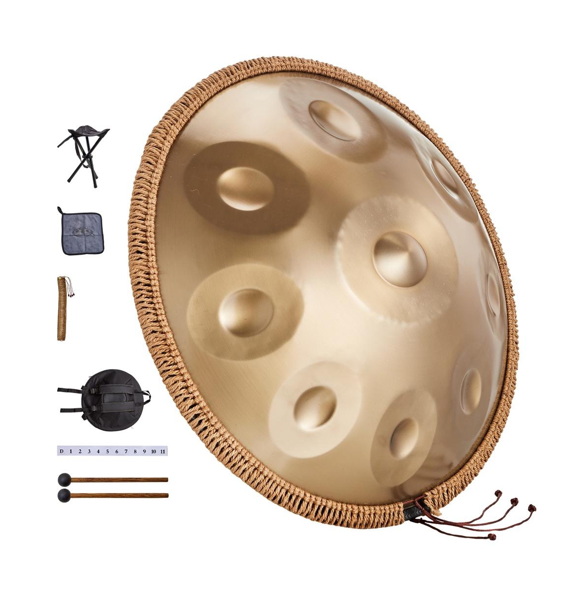 Click here for Sugift 22 in 9 Note D Minor Handpan Steel Drum wit... prices