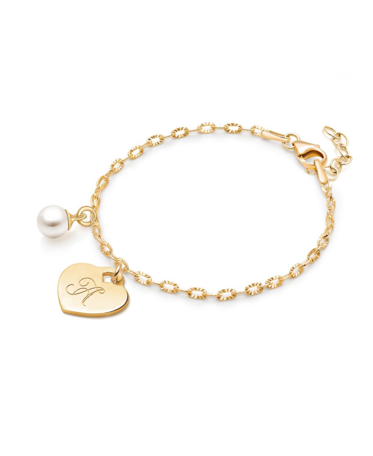 Click here for Tiny Blessings Childrens 14K Gold Classic Charm Br... prices
