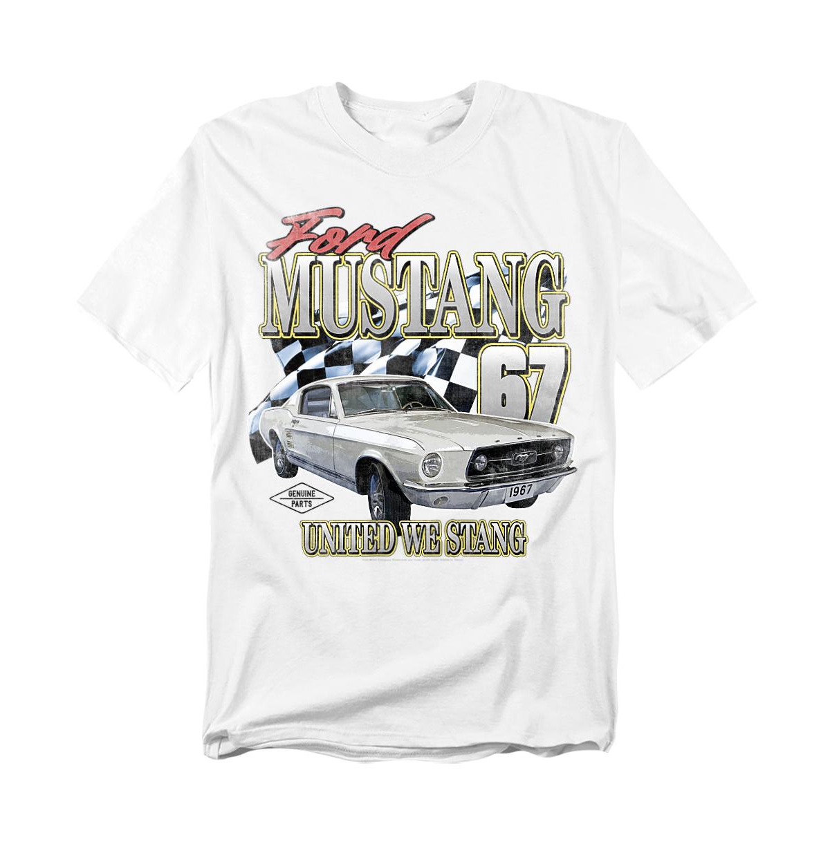 Click here for Mustang Mens Ford 67 Fastback T-Shirt - White prices