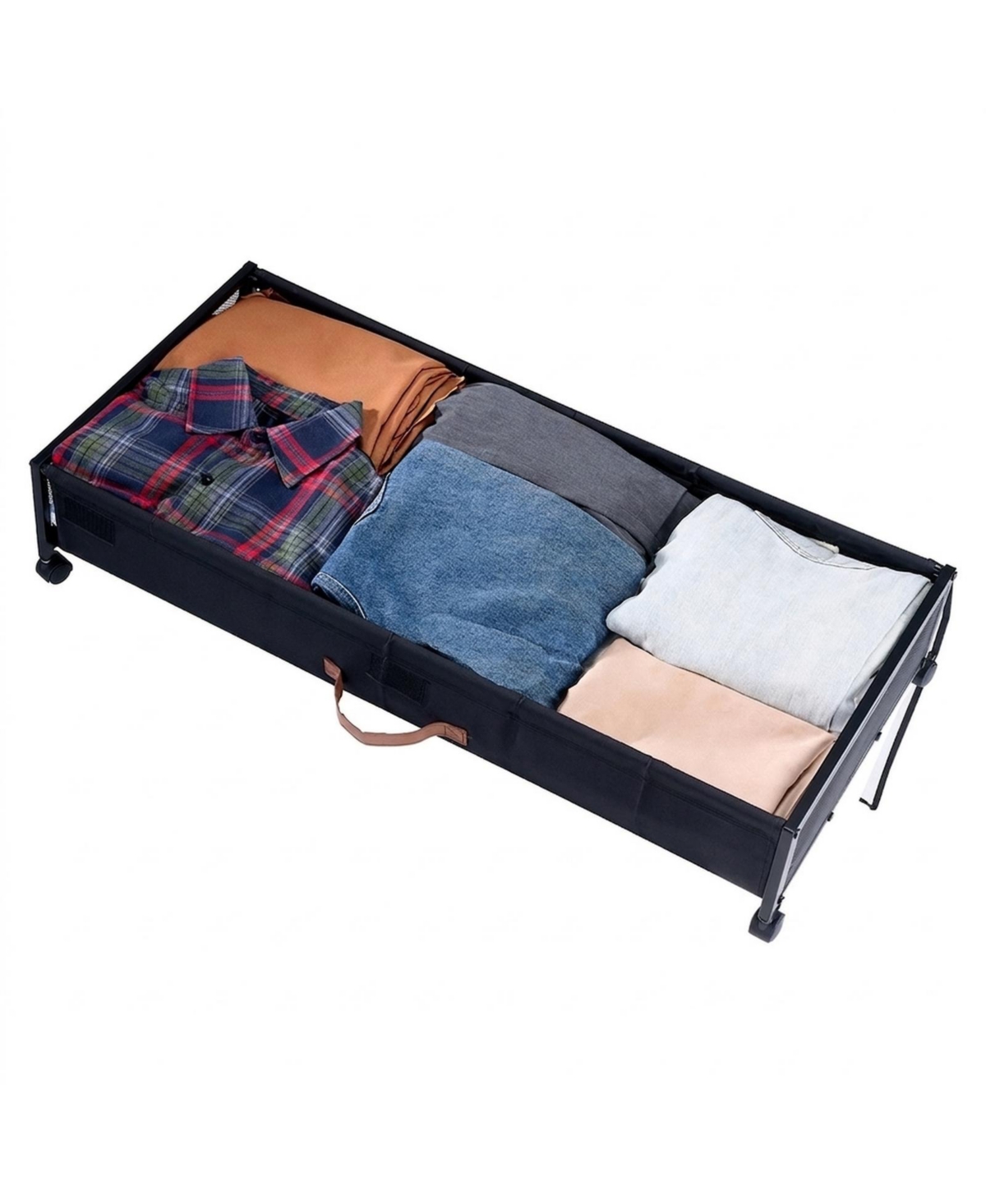 Click here for Sugift Under Bed Storage with Wheels - Clear prices