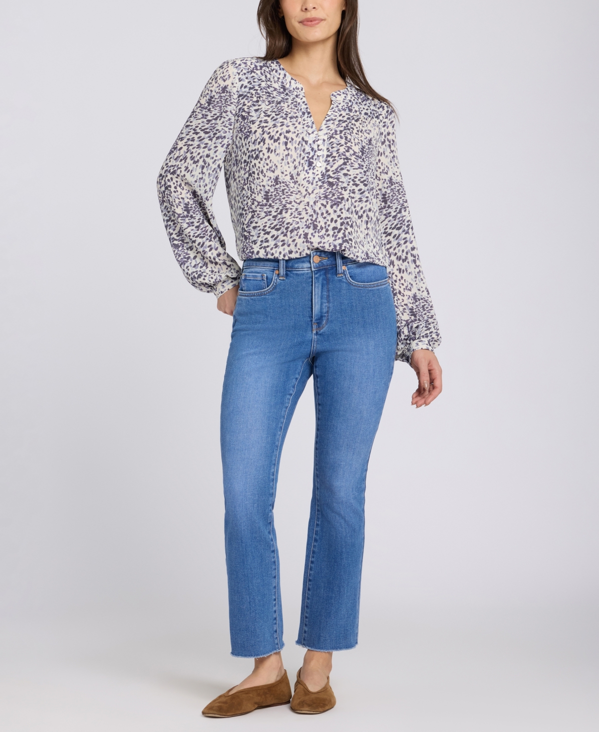 Click here for Nydj Petite High-Rise Billie Mini Boot Jeans with... prices
