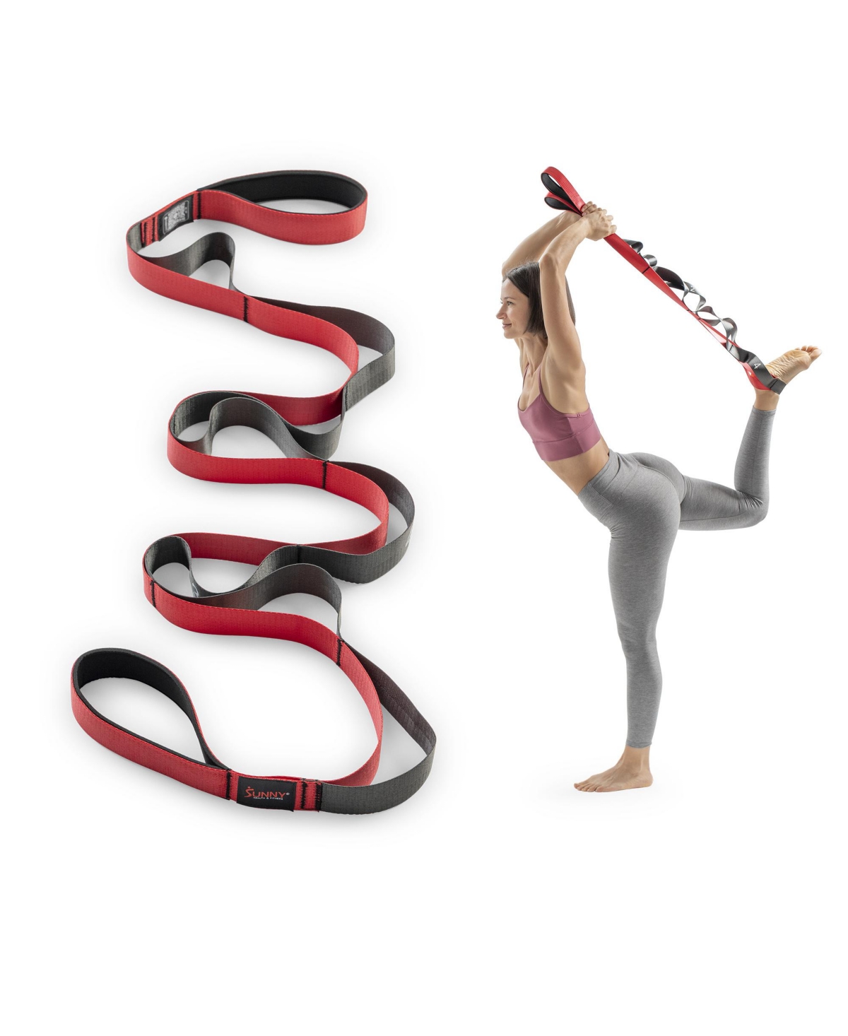 Click here for Sunny Health and Fitness Premium Yoga Stretch Stra... prices