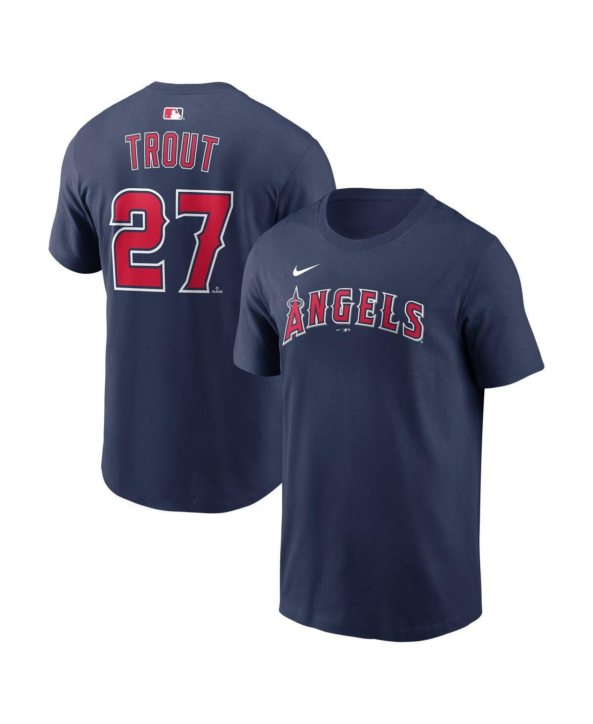 Click here for Nike Mens Mike Trout Navy Los Angeles Angels Name... prices