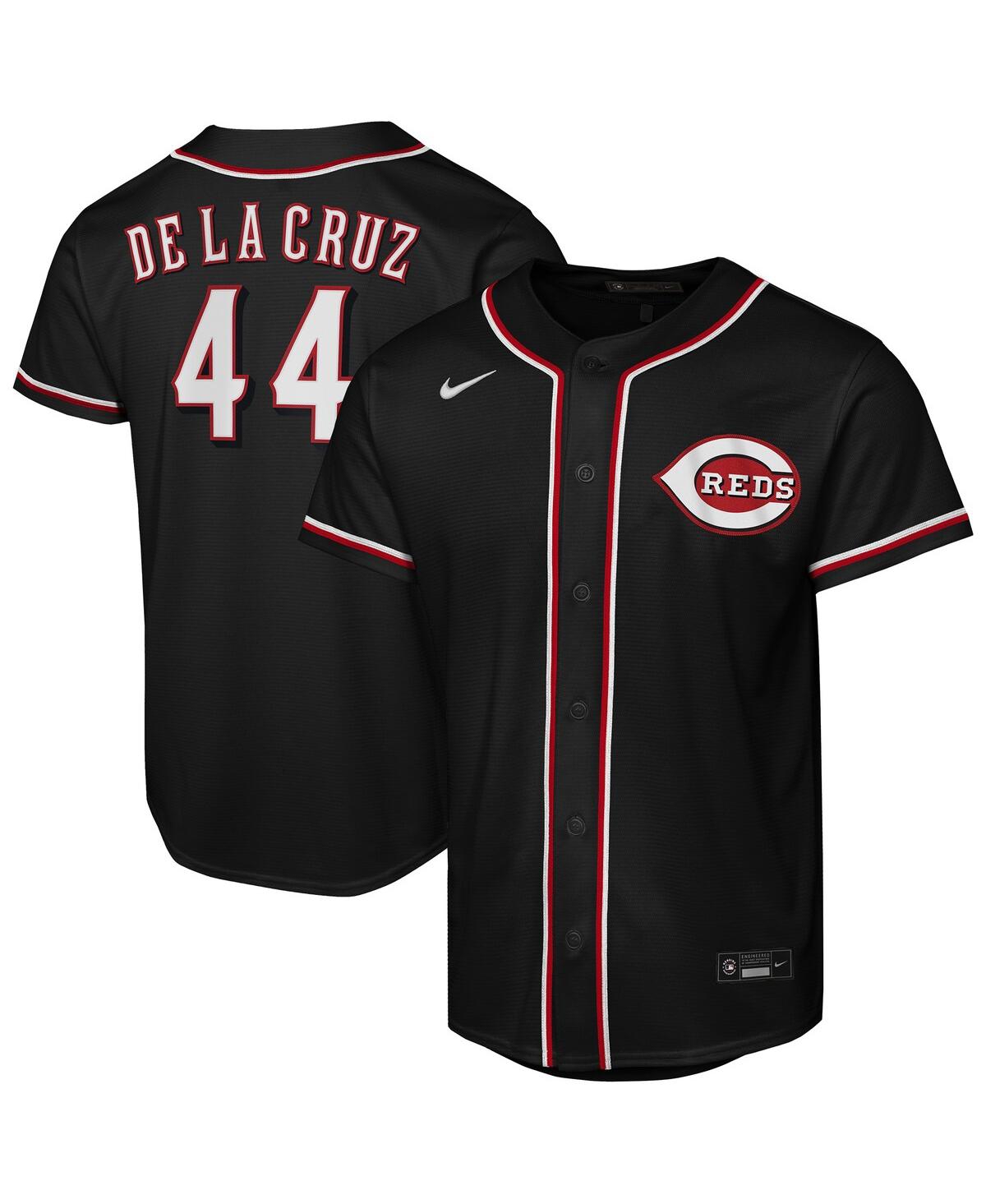 Click here for Nike Big Boys and Girls Elly De La Cruz Black Cinc... prices