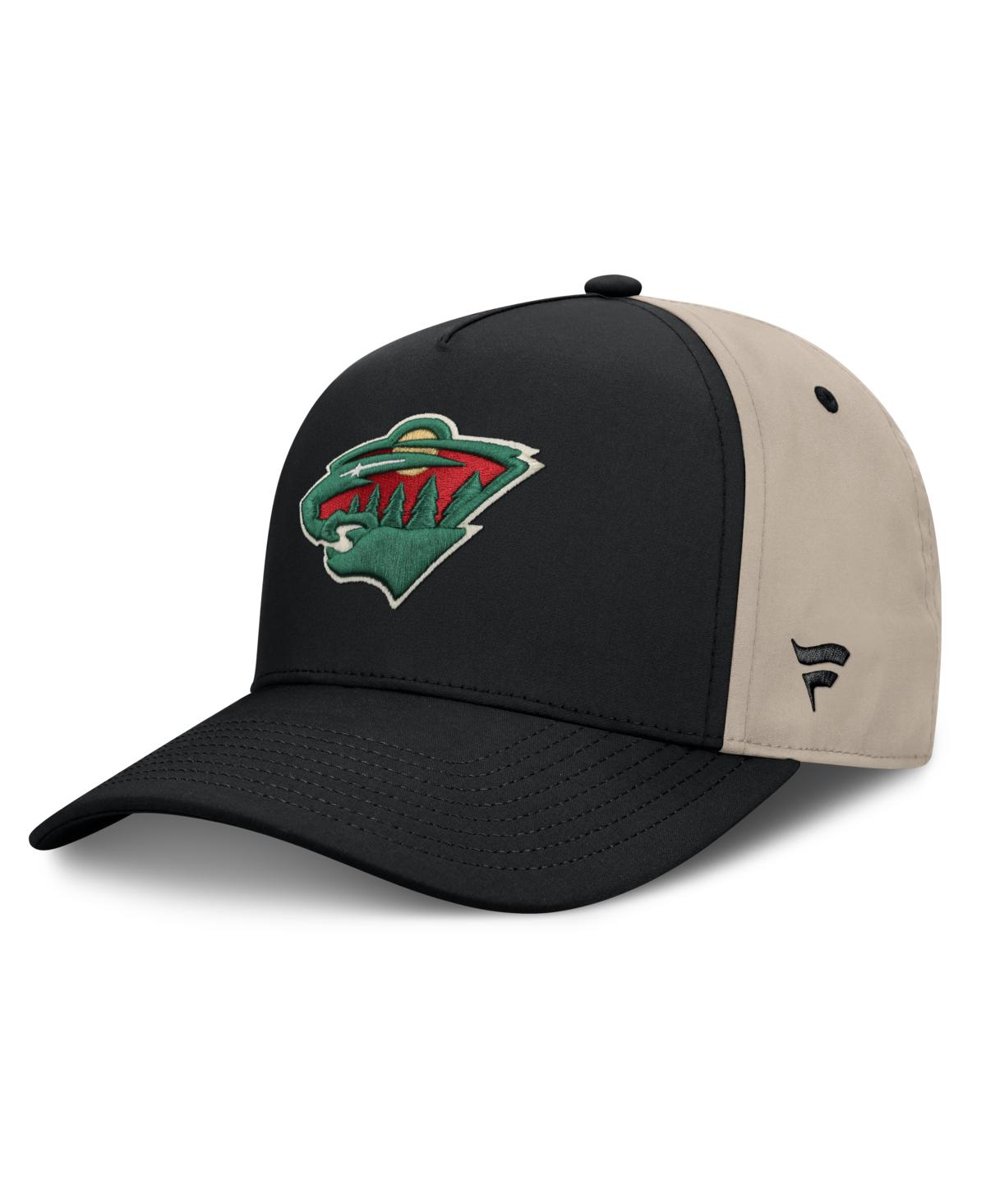 Click here for Fanatics Mens Black/Tan Minnesota Wild 2026 Stanle... prices
