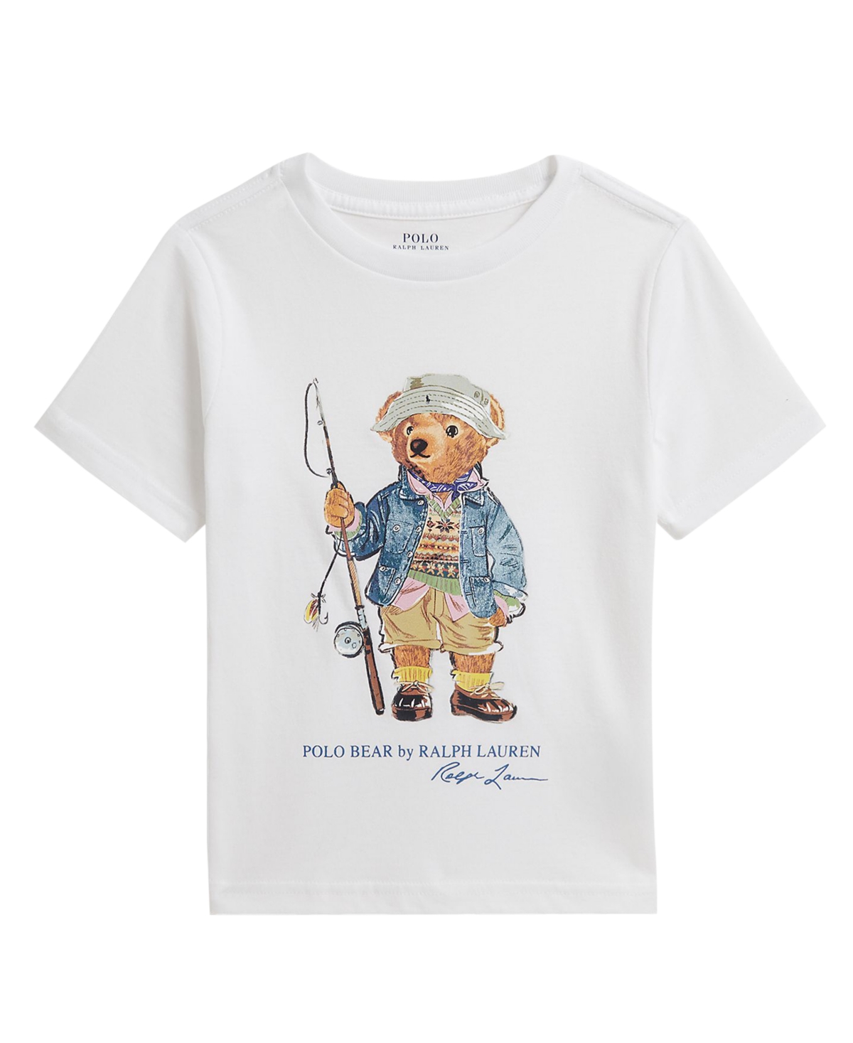 Click here for Polo Ralph Lauren Boys 2-7 Polo Bear Jersey T-Shir... prices