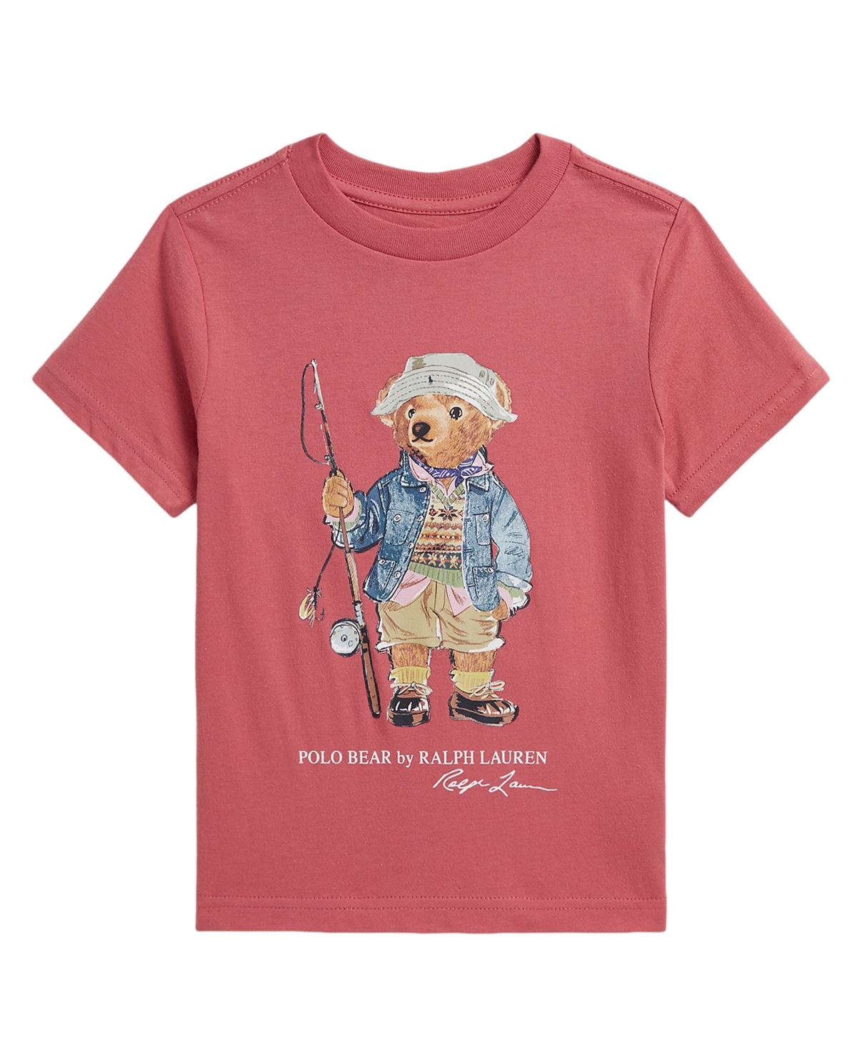 Click here for Polo Ralph Lauren Boys 2-7 Polo Bear Jersey T-Shir... prices
