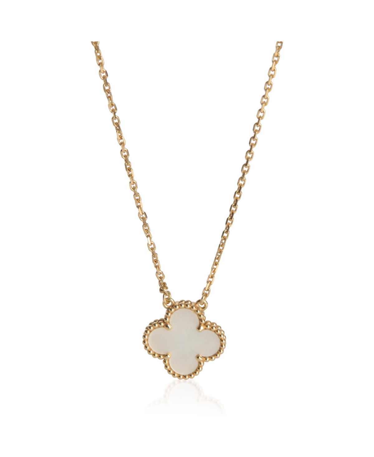 Click here for Pre-Owned Van Cleef & Arpels Yellow Gold Mother Of... prices