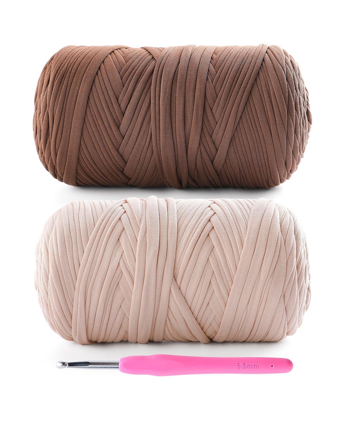 Click here for Gnuadz 400 G/130 Tshirt Yarn Crochet Hook Set - Be... prices