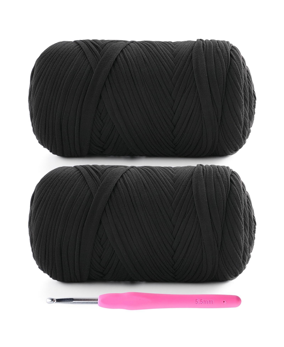 Click here for Gnuadz 400 G/130 Tshirt Yarn Crochet Hook Set - Bl... prices