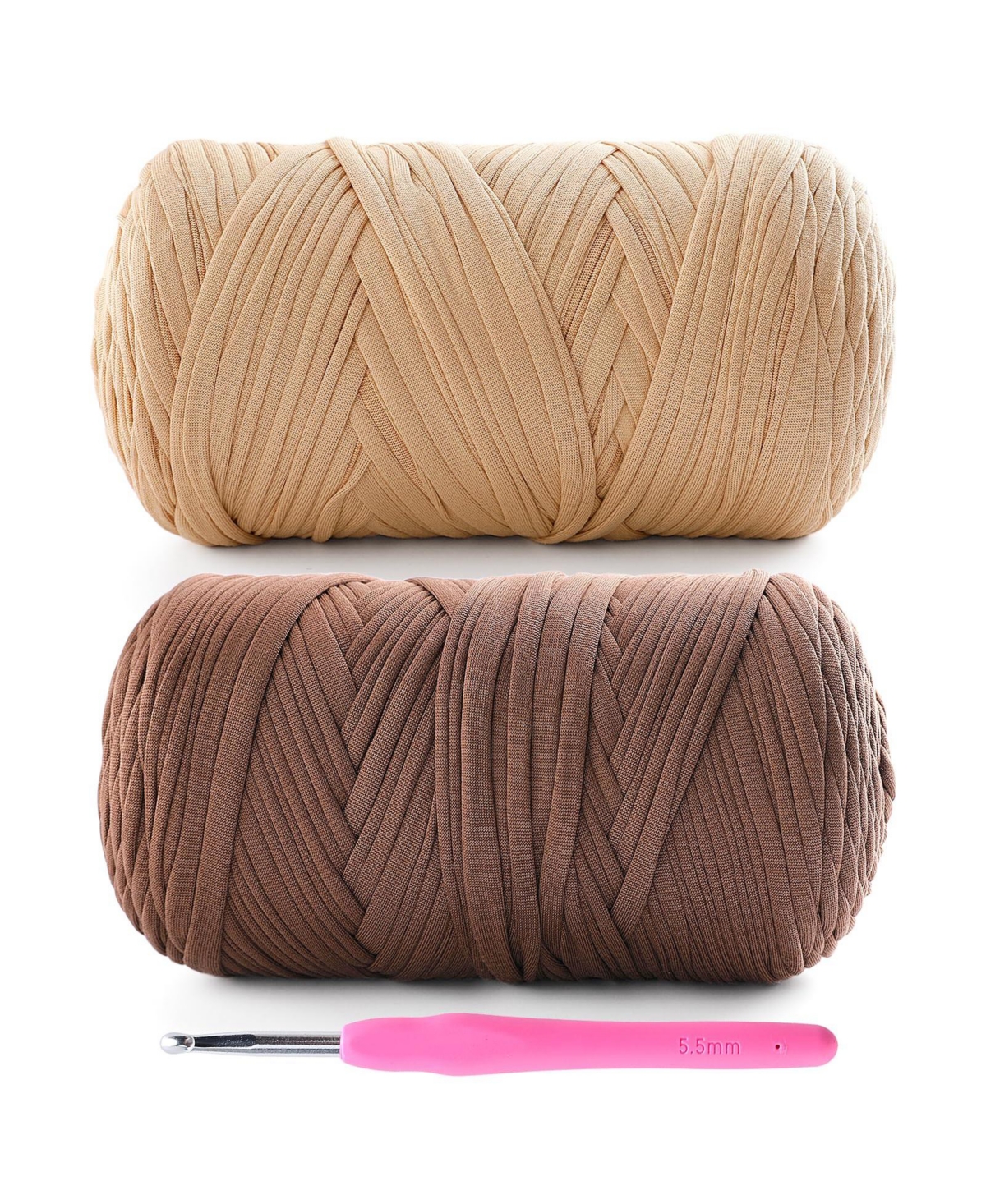 Click here for Gnuadz 400 G/130 Tshirt Yarn Crochet Hook Set - Kh... prices