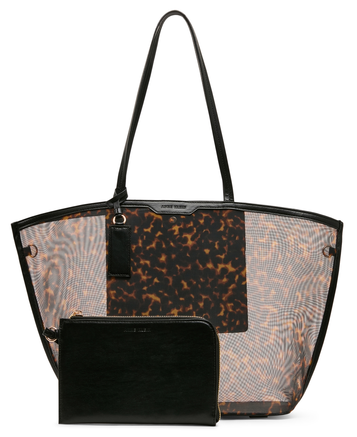 Click here for Anne Klein Printed Medium Tote Handbag - Brown prices