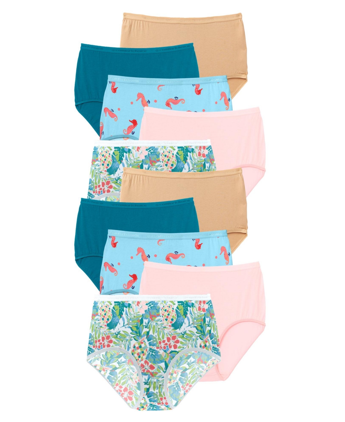 Click here for Comfort Choice Womens Full Coverage Cotton Brief 1... prices