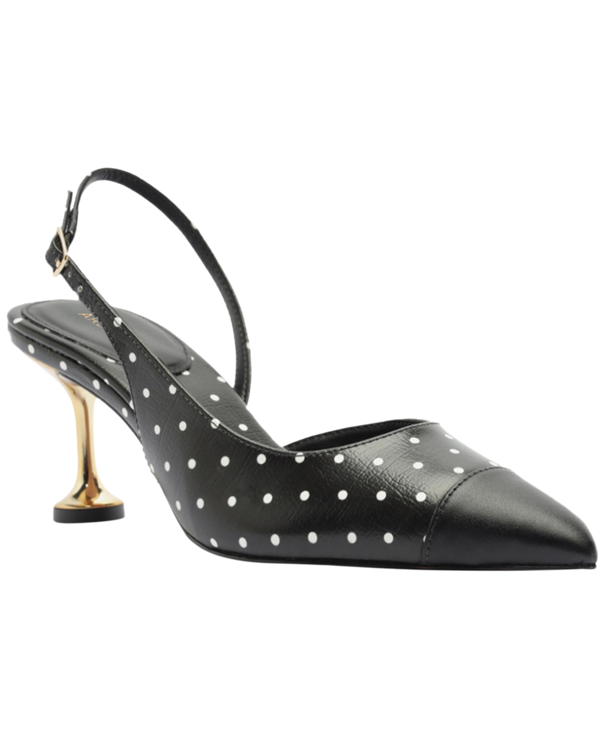 Click here for Arezzo Womens Meryl Mid Stiletto Pumps - Black prices