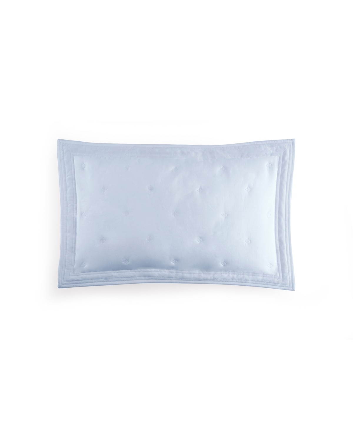 Michael Aram Tufted Quilted Sham  Standard - Sky