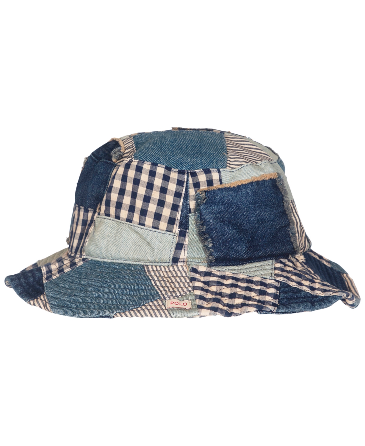Click here for Polo Ralph Lauren Mens Patchwork Bucket Hat - Blue... prices
