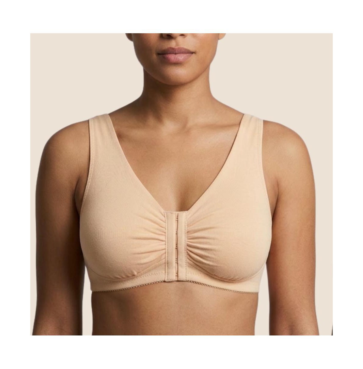 Click here for Meadow Womens Ease Cotton Front Closure Bra for Ma... prices