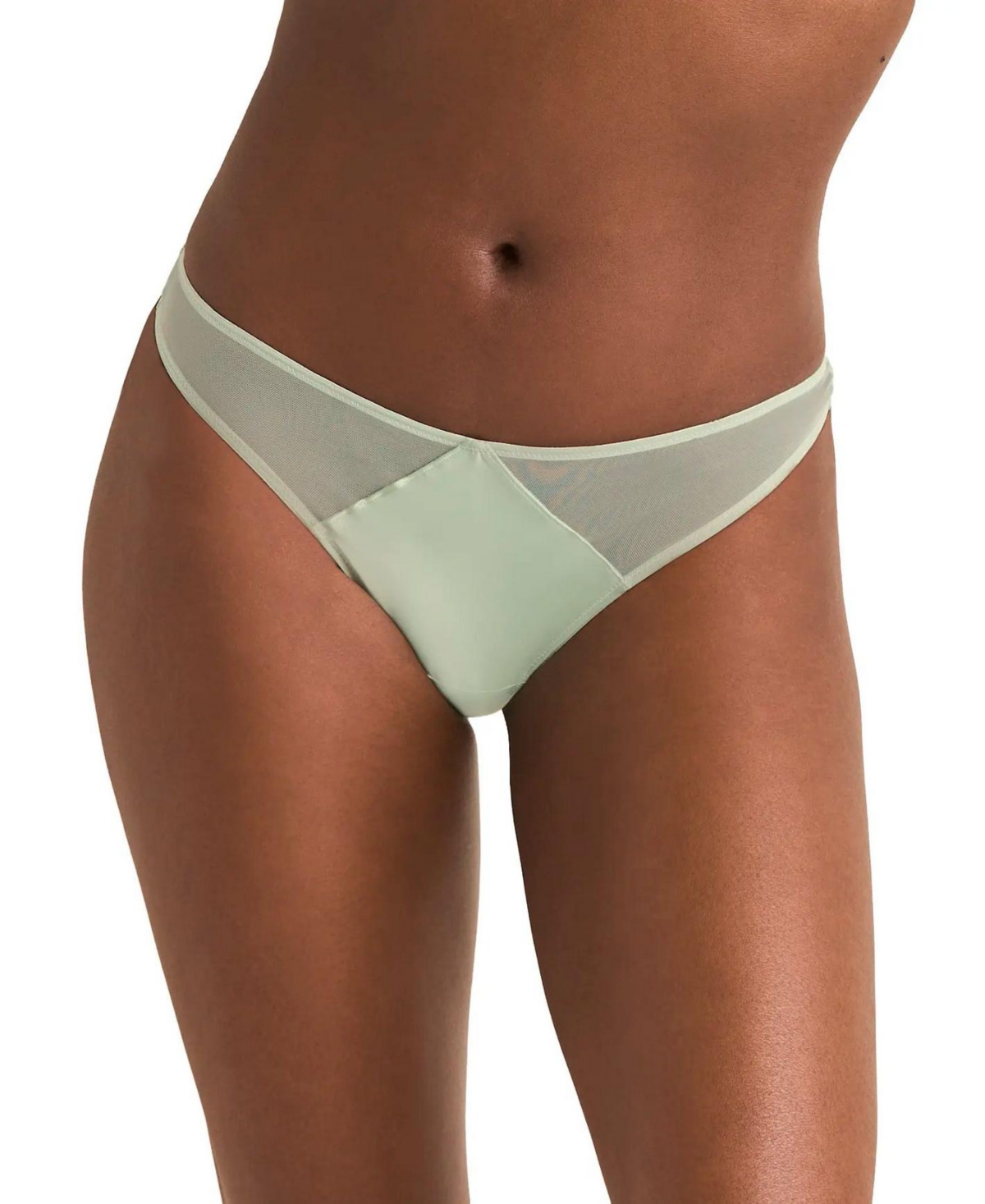 Click here for Adore Me Womens Brittani Thong Panty - Medium gree... prices