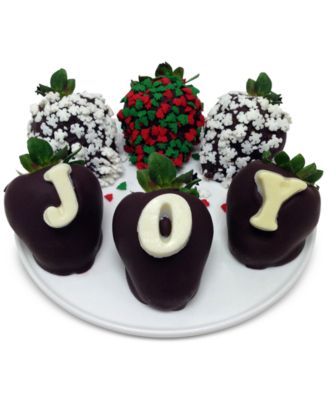Chocolate Covered Company 6-Pc. Joy Belgian Chocolate-Covered BerryGram ...