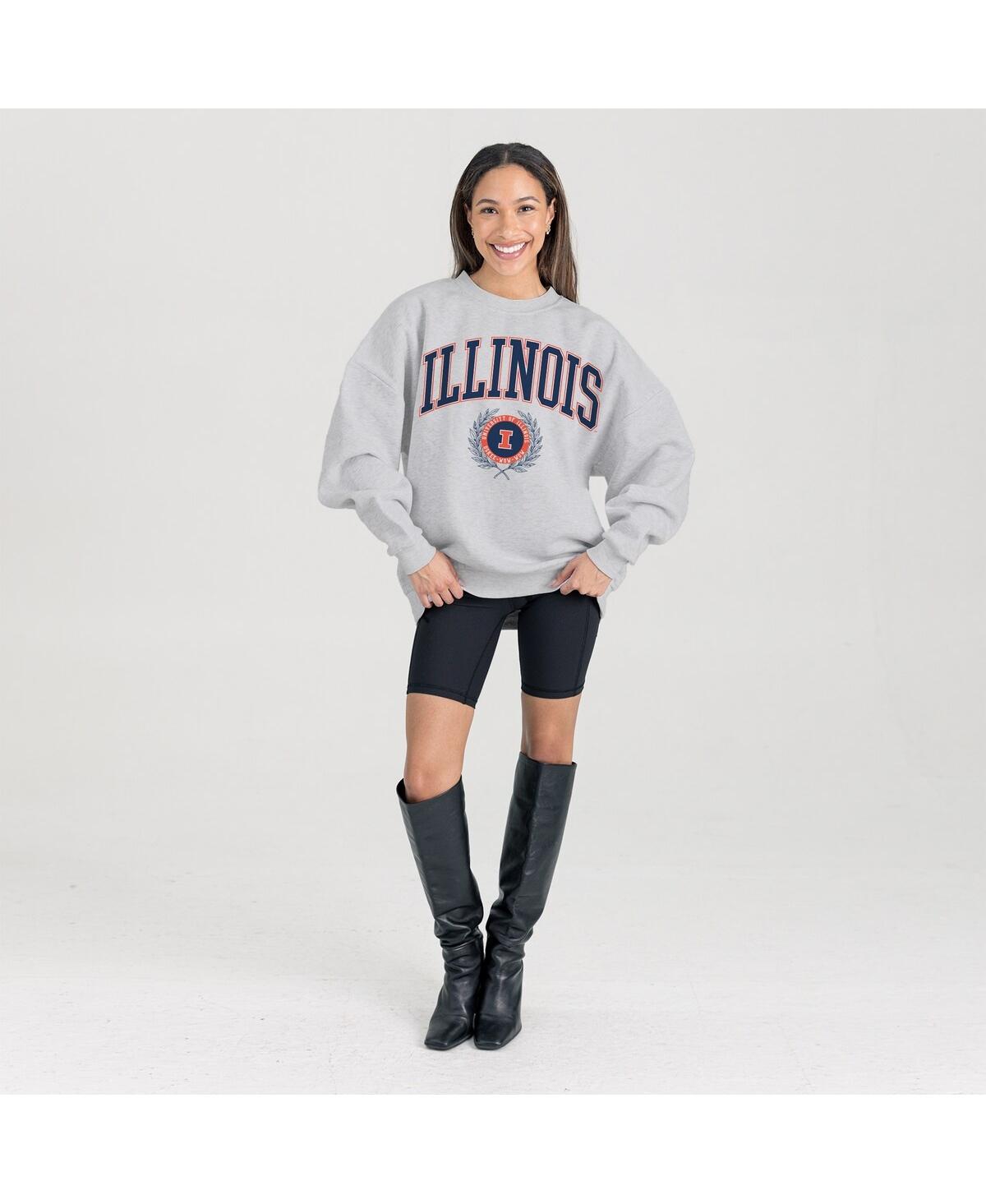 Click here for Gameday Couture Womens Ash Illinois Fighting Illin... prices