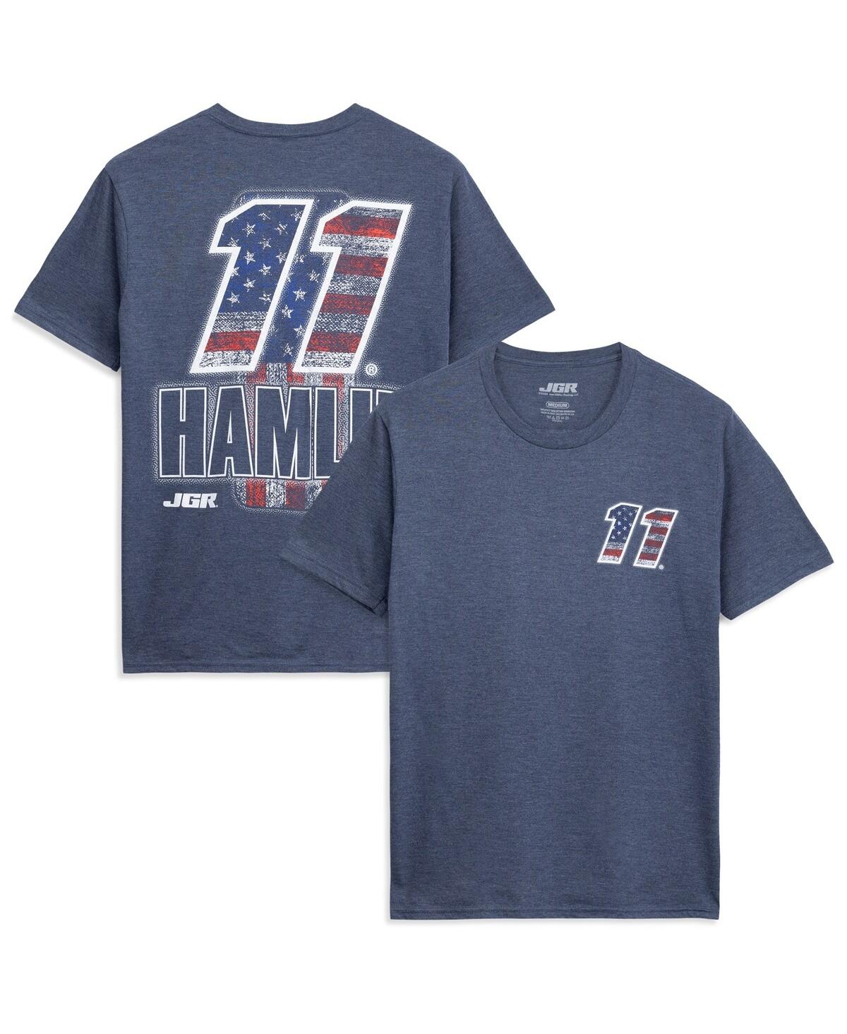 Click here for Classic Ink Usa Mens Heather Navy Denny Hamlin 11... prices