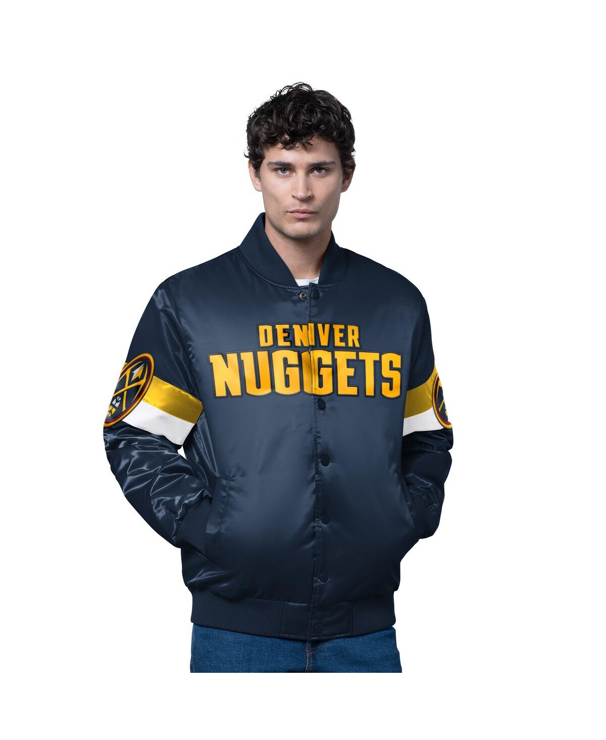 Click here for Starter Mens Navy Denver Nuggets Triple Option Var... prices