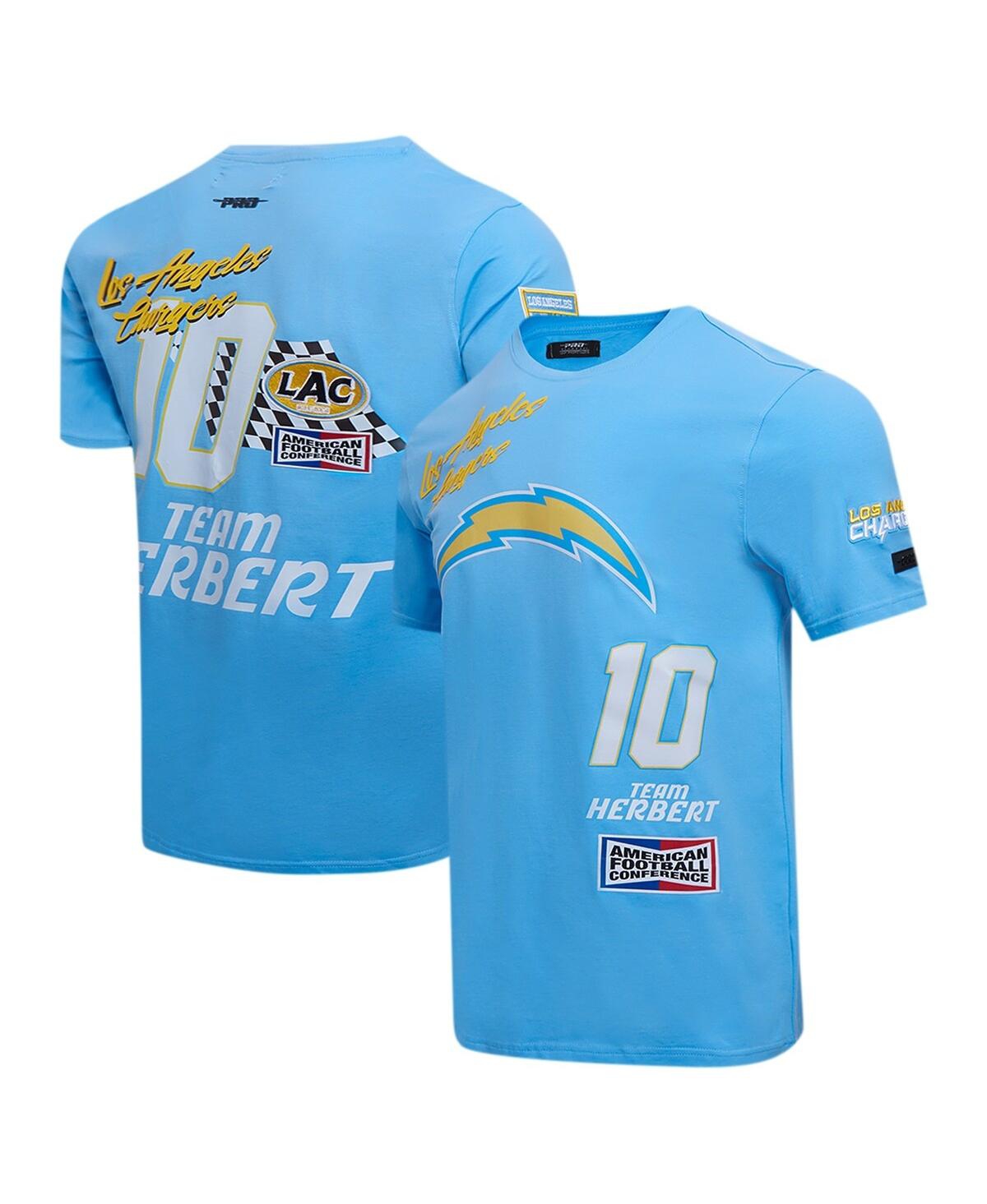 Click here for Pro Standard Mens Justin Herbert Powder Blue Los A... prices