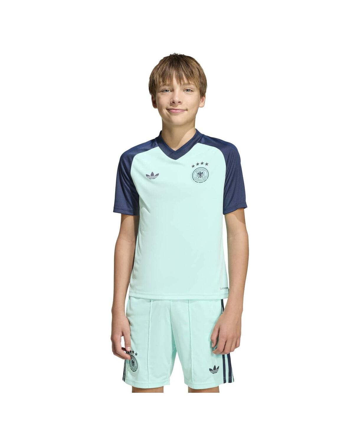 Click here for Adidas Big Boys and Girls Turquoise Germany Nation... prices