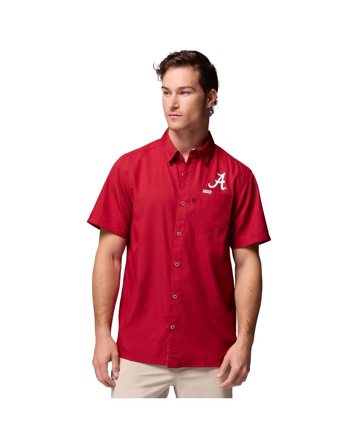 Click here for Columbia Mens Crimson Alabama Crimson Tide Slack T... prices