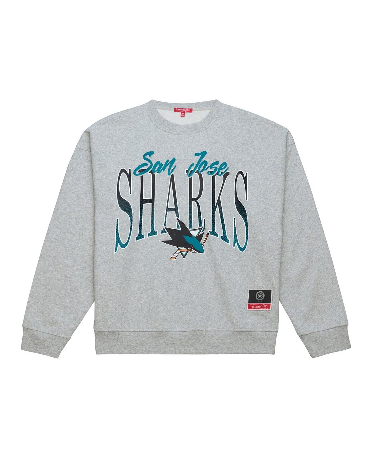 Click here for Mitchell & Ness Womens Heather Gray San Jose Shark... prices