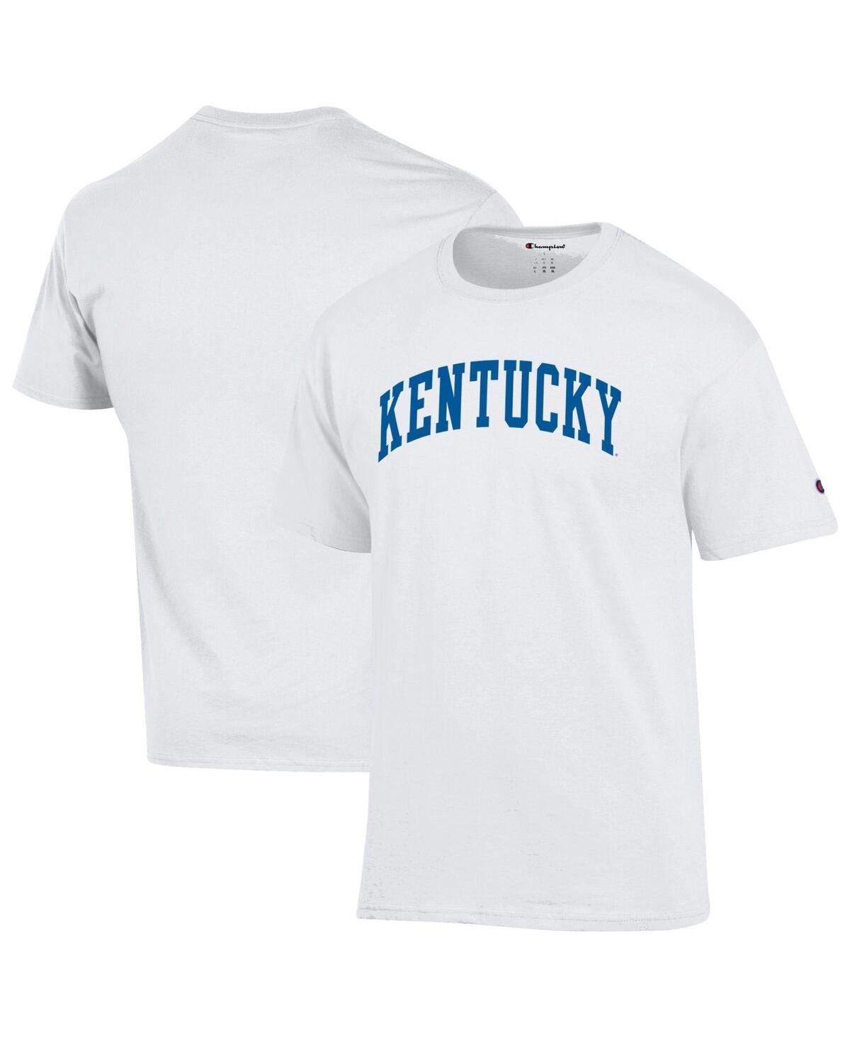 Click here for Champion Mens White Kentucky Wildcats Basic Arch T... prices