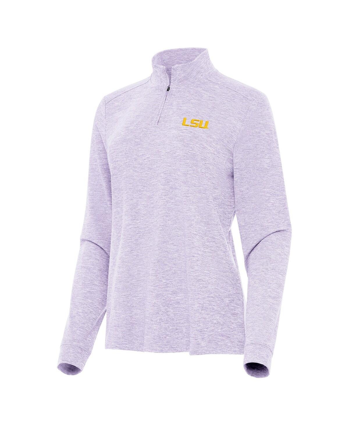 Click here for Antigua Womens Lavender Lsu Tigers Mentor Long Sle... prices