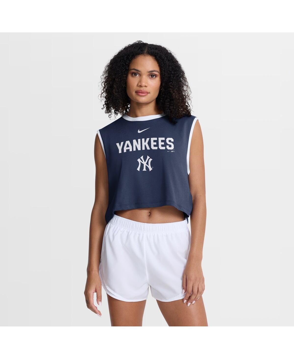 Click here for Nike Womens Navy New York Yankees Primetime Loose... prices