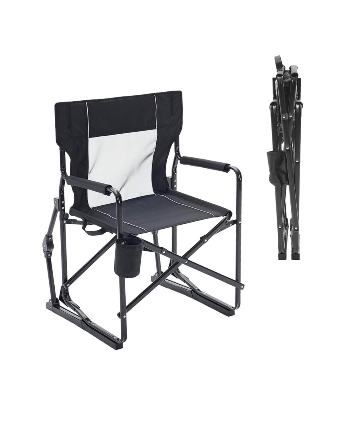 Click here for Yiortwo Folding Rocking Camping Chair with Mesh Ba... prices