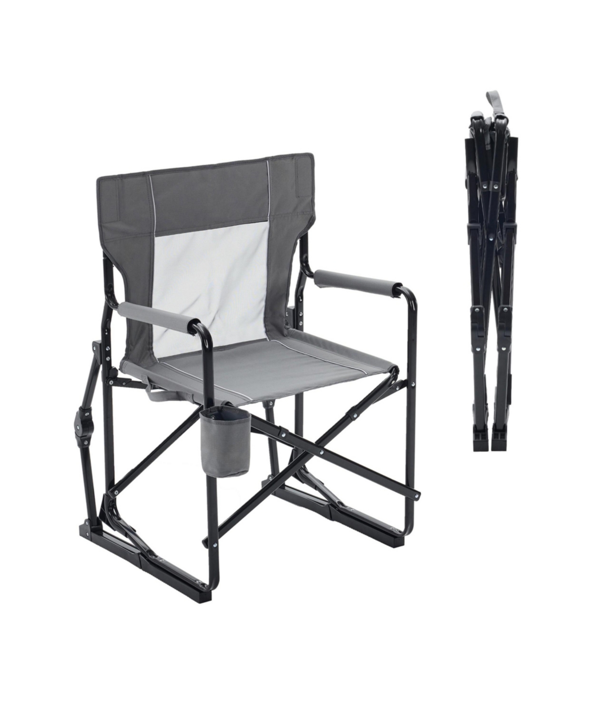 Click here for Yiortwo Folding Rocking Camping Chair with Mesh Ba... prices
