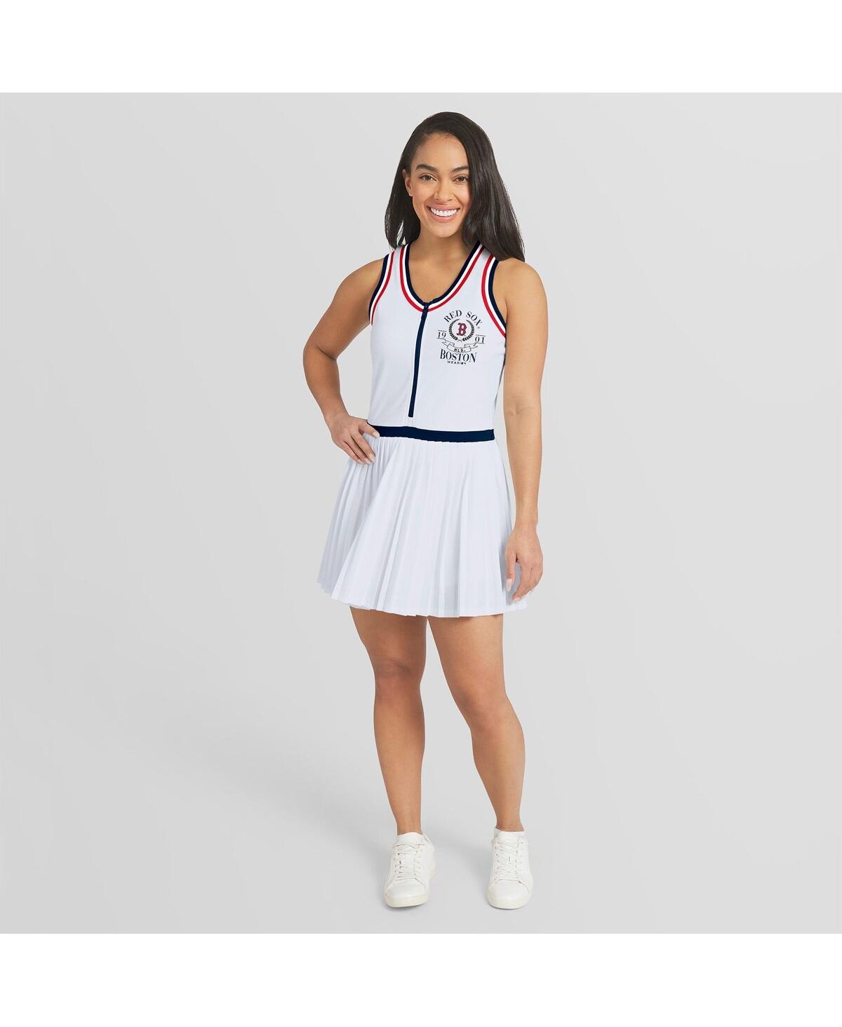 Click here for Wear by Erin Andrews Womens White Boston Red Sox Z... prices