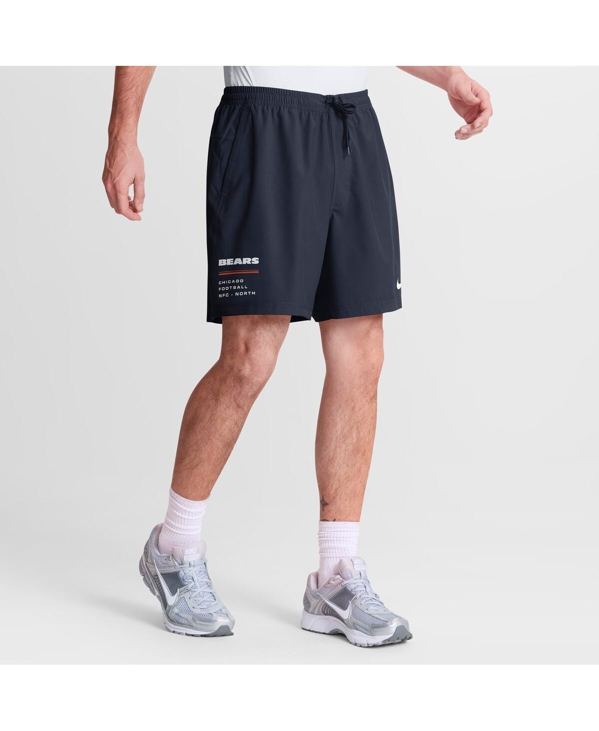 Click here for Nike Mens Navy Chicago Bears Form Shorts - Navy prices