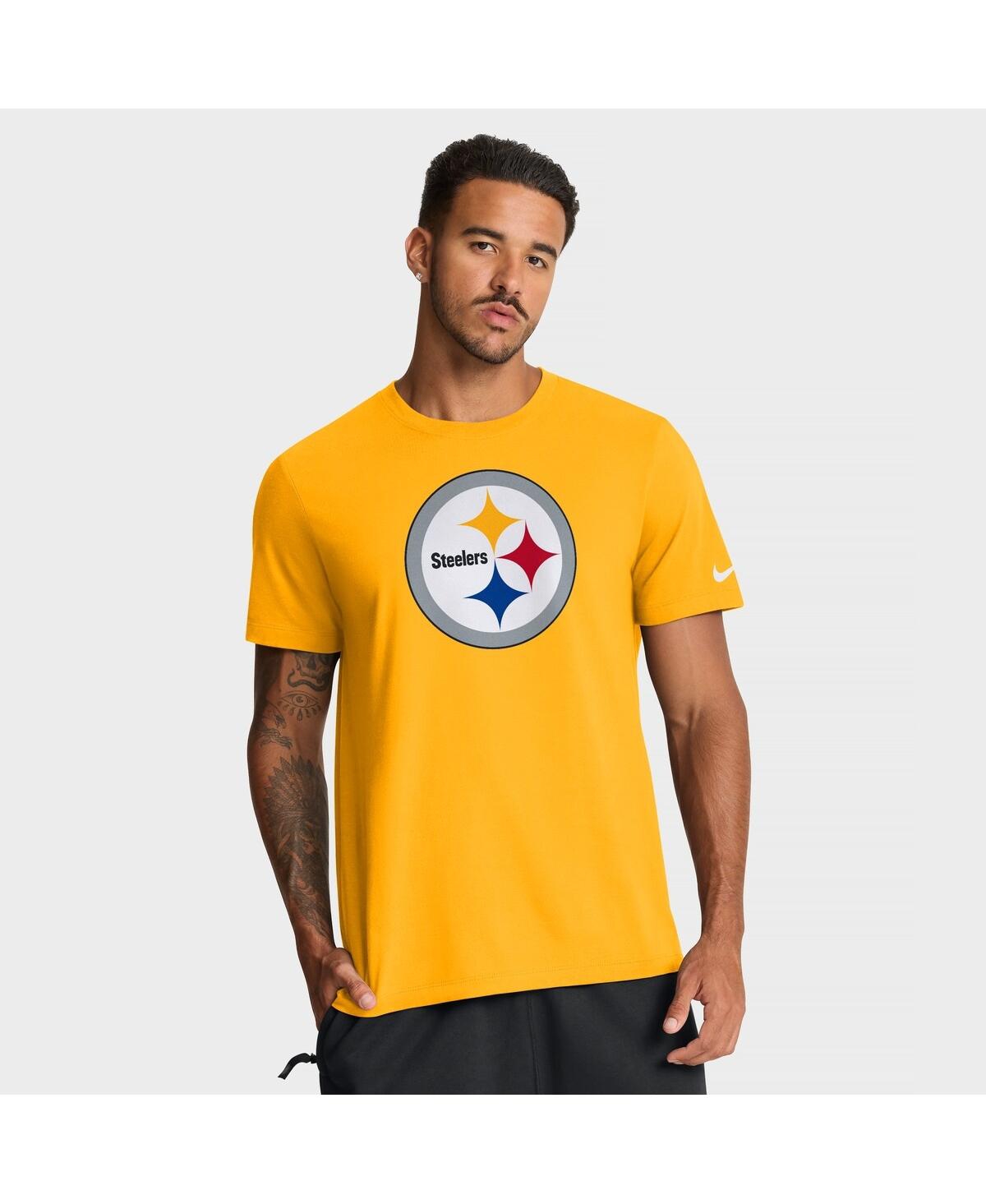 Click here for Nike Mens Gold Pittsburgh Steelers Essential Logo... prices