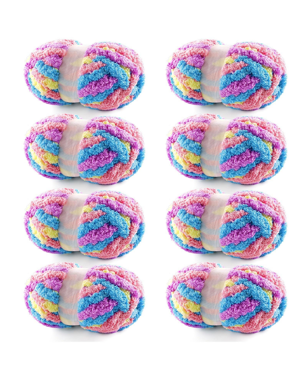 Click here for Gnuadz Chunky Chenille Yarn for Hand Knitting Croc... prices