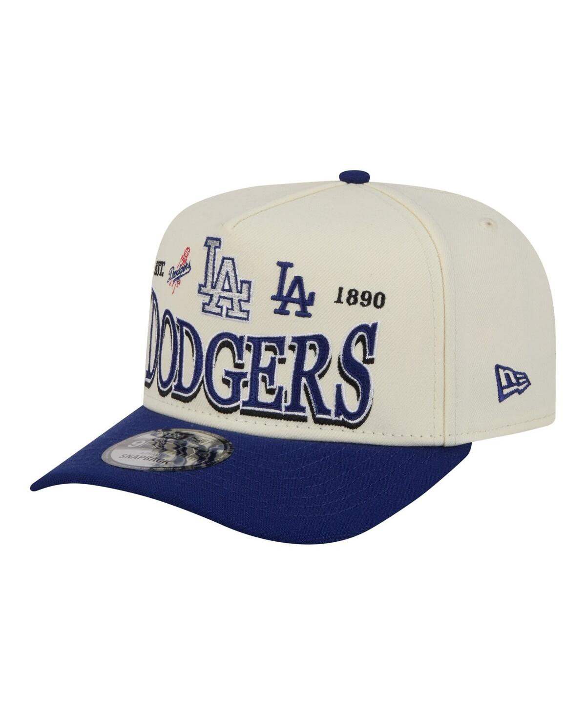 Click here for New Era Mens Cream Los Angeles Dodgers Throwback T... prices