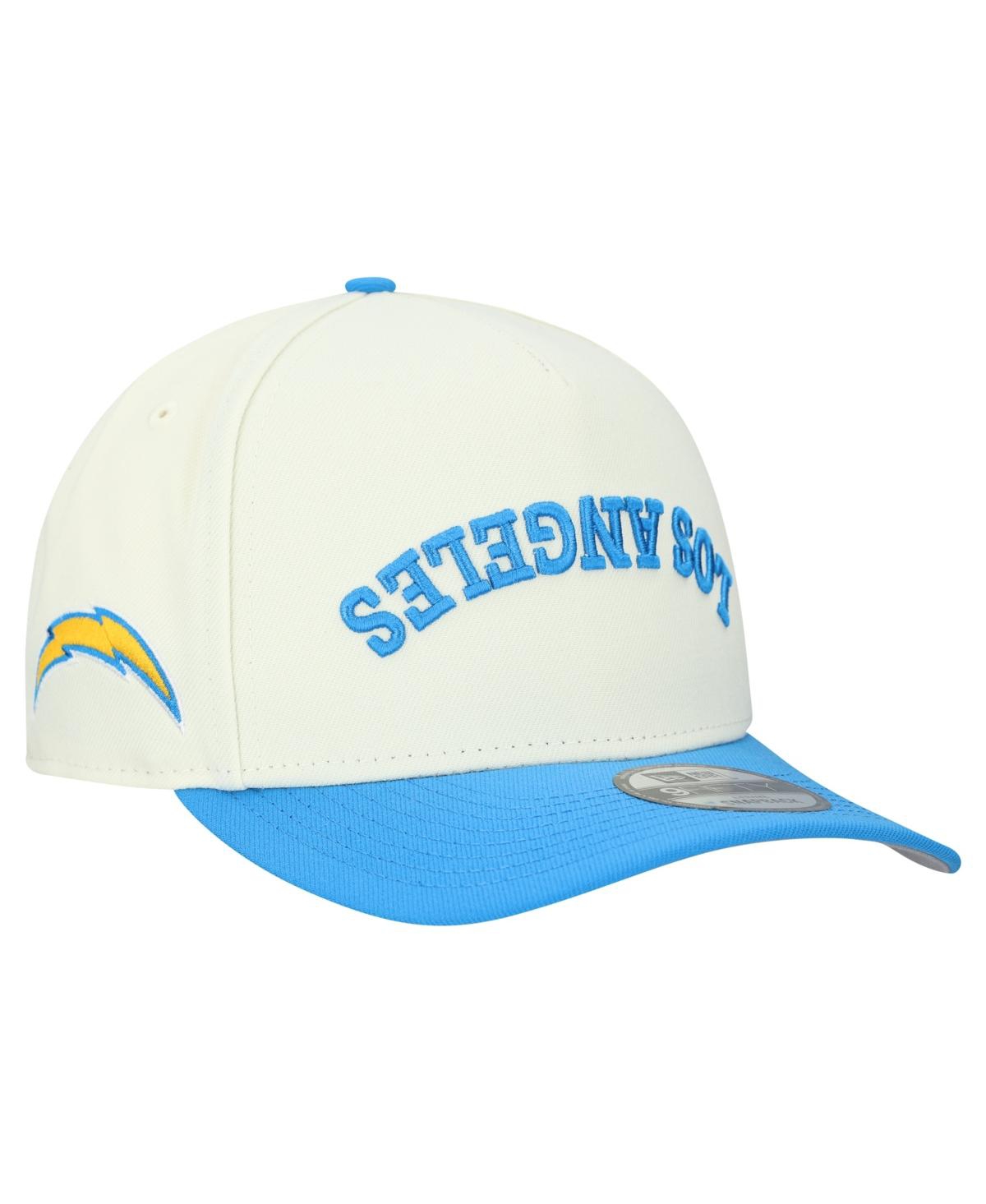 Click here for New Era Mens Cream Los Angeles Chargers Upside Dow... prices