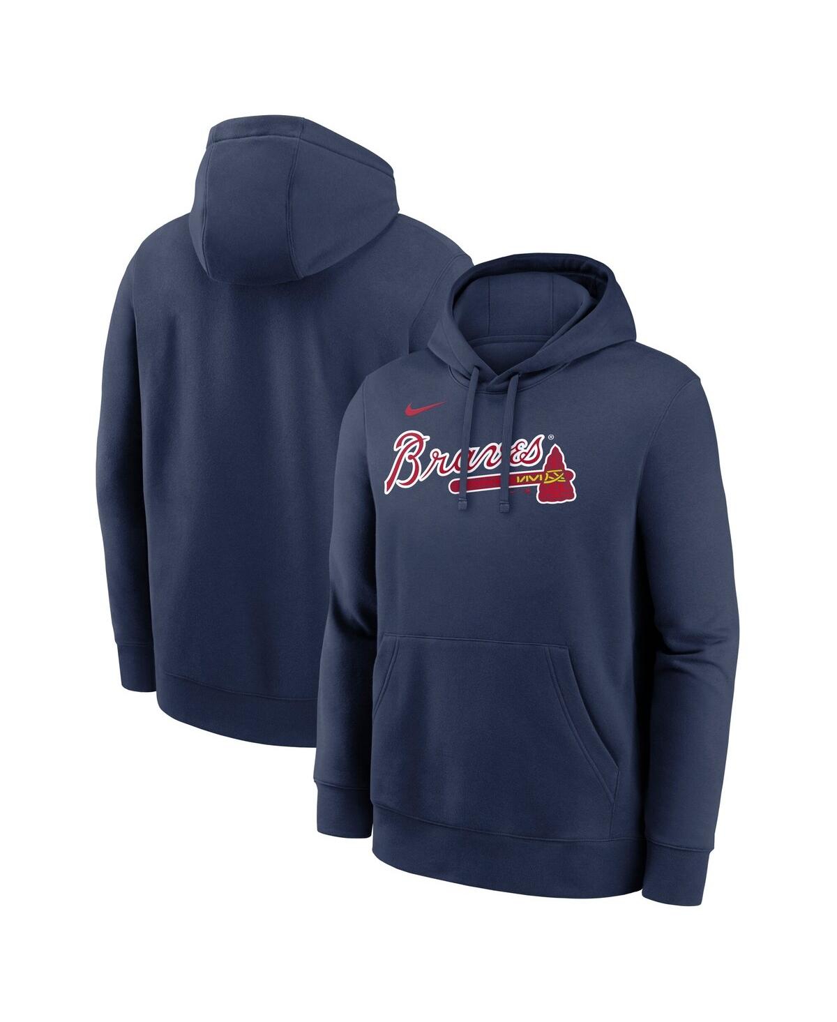 Click here for Nike Mens Navy Atlanta Braves Dri-Fit Club Hoodie... prices