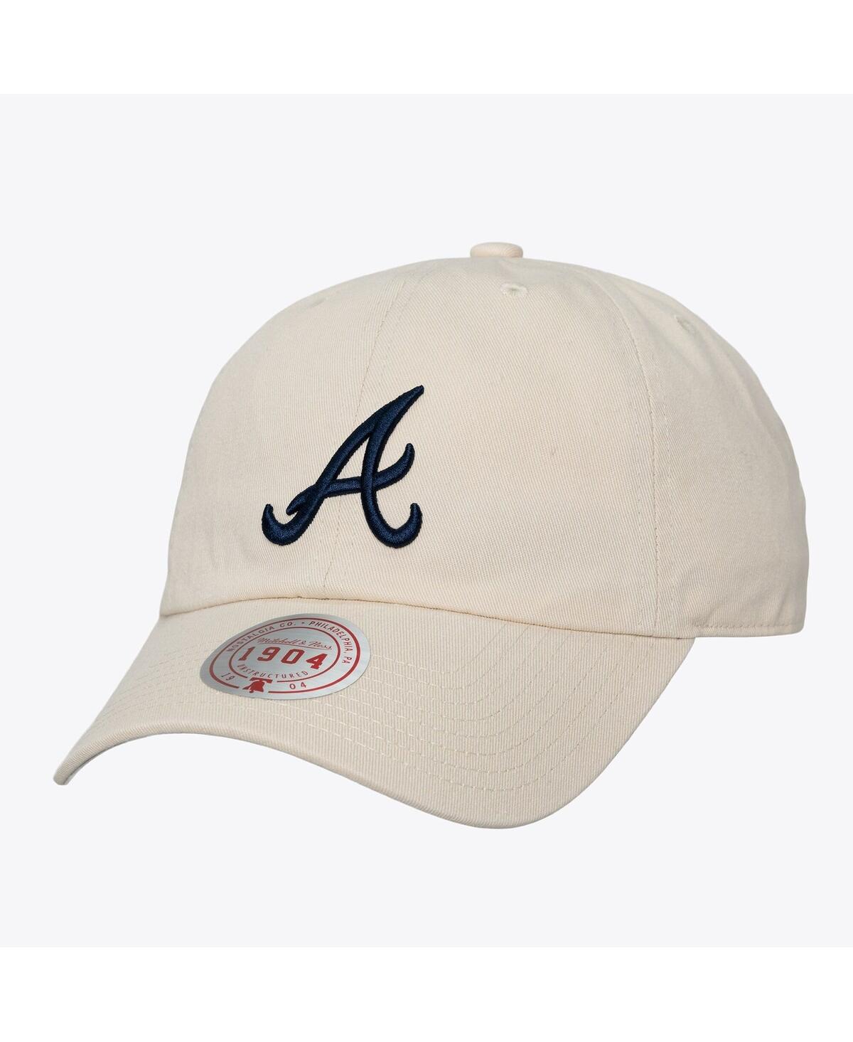 Click here for Mitchell & Ness Mens and Womens Cream Atlanta Brav... prices